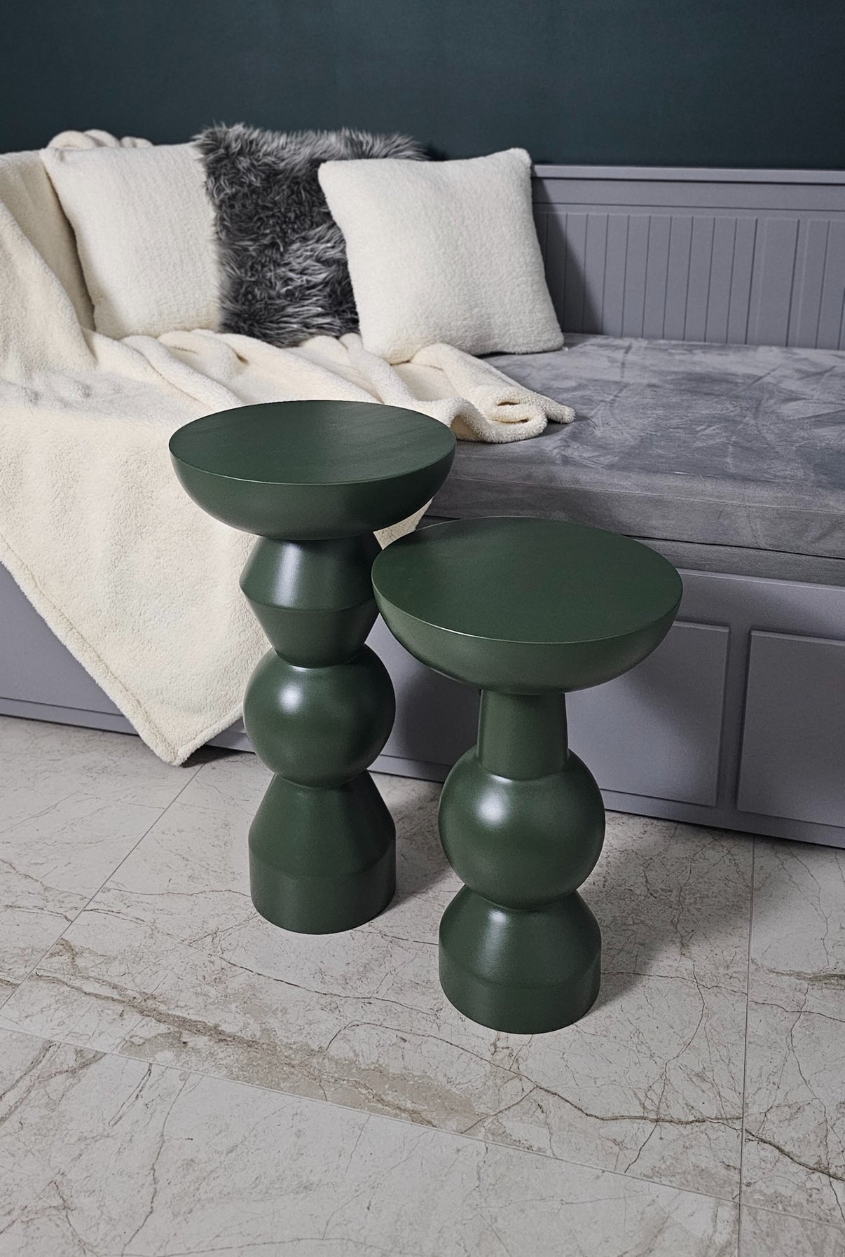 Enva 2'li Ahşap Sehpa – More Wood Design